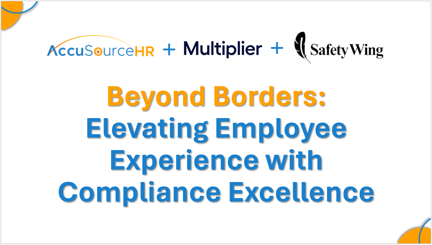 Beyond Borders: Elevating Employee Experience with Compliance Excellence